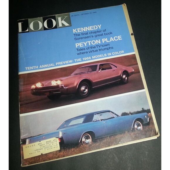 Other | Look Magazine October 19 1965 Kennedy 1966 Model Cars | Poshmark